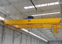 China Low Noise Lightweight European Overhead Crane 7.5m-31.5m Span Bridge And Trolley Crane for sale