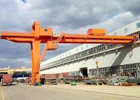 China Heavy Duty A5 320T Double Girder Gantry Crane GB JB Automobile Engineering Crane for sale
