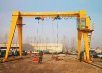 China 15 Ton Single Girder Gantry Crane With VFD Control For Precise Positioning for sale