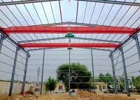 China Overload Protection Single Girder Overhead Crane Industrial EOT Crane With Limit Switch for sale