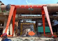 China 32t CD Hoist Overhead Crane Single Girder Dual Speed Motor / Frequency Conversion Motor for sale