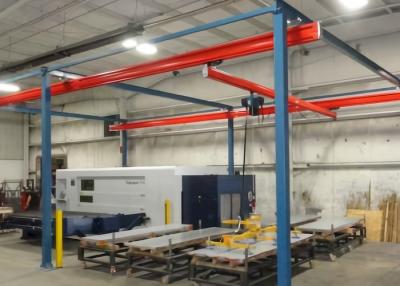 China 1000kgs To 3200kgs KBK Rail Crane System Suspension Modular Light Crane for sale