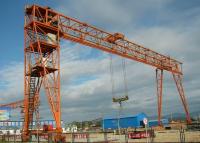 China 50T Truss Gantry Construction Crane In Storage Yard for sale