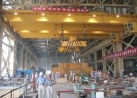 China Remote Control 10.5M-31.5M Span 50T DG EOT Crane For Steel Factory for sale