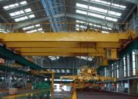 China Strong Bearing Double Girder Overhead Crane QD Metallurgical Workshop Bridge Crane for sale