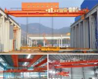 China 5t-75t Lifting Capacity Double Girder Overhead Crane 6m-35m Span Length for sale