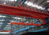 China IP54 IP44 EOT Double Girder Overhead Crane 50 Ton Bridge Crane Easy Operated for sale