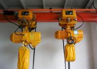 China Low Headroom 0.5T-50T Electric Chain Hoist 81db Industrial Hoist Lifting Equipment for sale