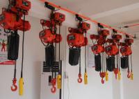 China 3m Lift Height Rapid Low Noise Electric Chain Hoist With Hook for sale