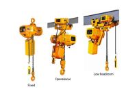 China Small Light Weight 0.1 Ton To 6 Ton Chain Hoist 3m To 120m Lifting Height for sale