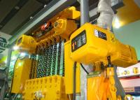 China Dia 6.3mm To 11.2mm 1T 3T 5T Electric Chain Hoist With Motorized Trolley for sale