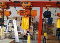 China ISO9001 500lb 1000lb Electric Chain Block With Fixed Hook Suspension for sale