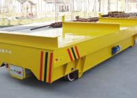 China Durable Battery Powered 25m/Min Electric Transfer Cart For Warehouse Transportation for sale