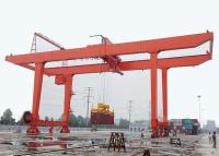 China RMG Rubber Tyre Rail Mounted Container Gantry Crane 40T Material Handling Crane for sale