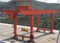 China RMG Rubber Tyre Rail Mounted Container Gantry Crane 40T Material Handling Crane for sale