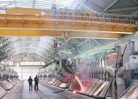 China ODM Frequency Control 30-70m/Min Steel Mill Crane Double Girder for sale