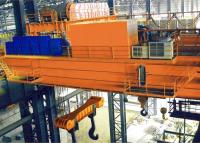 China QDY 5-74/20 Ton Double Girder Steel Gantry Crane A7 Double Hook Casting Ladle Crane for sale