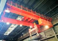 China QDY Metallurgy Steel Mill Overhead Cranes 320t Double Hook Ladle Handling Crane for sale
