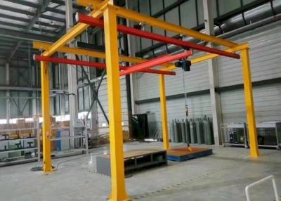 China No Noise A3 KBK Manual Bridge Crane Low Deadweight Smooth Operation for sale