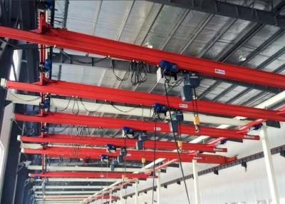 China SANTO 2 Ton Semi Automatic KBK Crane Flexible Double Girder Suspension Crane for sale