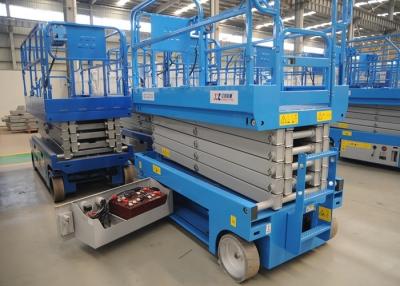 China GTJZ 14m 300kg Hydraulic Lifting Platform Manganese Steel Mobile Aerial Platform for sale