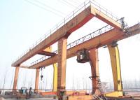 China 75T-400T MG Double Girder Gantry Crane OEM ODM Rigid Box Girder Crane for sale