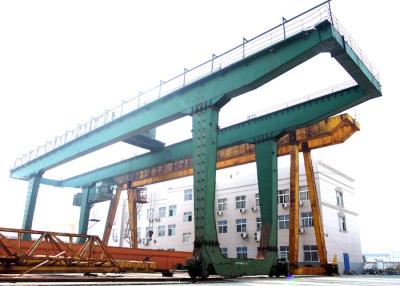 China 75T-400T MG Double Girder Gantry Crane OEM ODM Rigid Box Girder Crane for sale