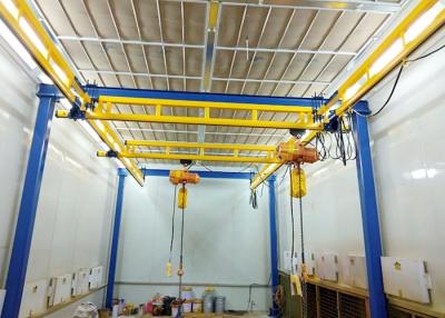 China 125kg To 1000kg Straight Curved Rail Mounted Crane For Material Transportation for sale