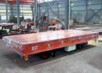 China SANTO Steerable Battery Powered Electric Transfer Cart For Facility Assembly Line for sale