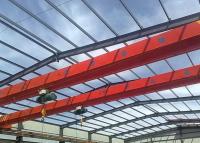 China Overload Protection Single Girder Overhead Crane Industrial EOT Crane With Limit Switch for sale