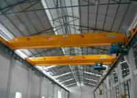 China Overload Protection Single Girder Overhead Crane Industrial EOT Crane With Limit Switch for sale