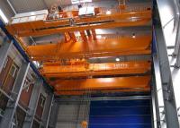 China Foundries 500 Ton 2 Beam Heavy Duty Overhead Crane With Double Hooks for sale