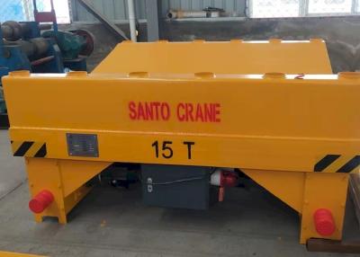 China ISO Unlimited Distance 15t Electric Transfer Trolley For Carrying Loads for sale
