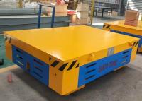 China Adjustable P18 P50 QU100 Rail Electric Transfer Cart For Material Transportation for sale