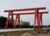 China Pendant Control 5T 10T Single Girder Gantry Crane CD1 MD1 Machinery Hoist Crane for sale