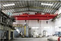 China Electric Trolley Double Girder Overhead Crane 10ton With Remote Control for sale