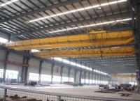 China Double Girder Electric Overhead Travelling Crane Heavy Duty Box Type for sale