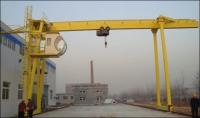 China 15 Ton Single Girder Gantry Crane With VFD Control For Precise Positioning for sale