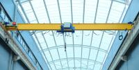 China Indoor European Single Beam Overhead Bridge Crane Remote Control 10 Ton for sale