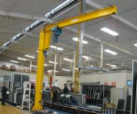 China Fixed Column Free Standing Cantilever Arm Jib Crane 5 Ton In Workstations for sale