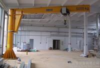 China Floor Pedestal Slewing Pillar Cantilever Jib Crane Movable Column Mounted 1t 10Ton for sale