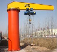 China Floor Pedestal Slewing Pillar Cantilever Jib Crane Movable Column Mounted 1t 10Ton for sale