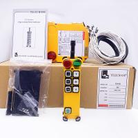 China LCC Q5000 Replace Telecrane F246d Double Joystick Wireless Remote Control For Crane for sale