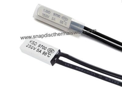 China Overheat Protection Bimetal Thermal Protector 250V 5A 55C For Auto Wiper for sale