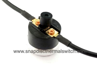 China Bakelite Snap Action Temperature Switch Long Life Cycle High Reliability for sale