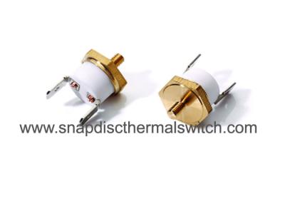 China High Reliability Snap Disc Thermal Switch 35 Deg C Snap Action Thermostat for sale