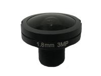 China 185 Degree Panoramic Surveillance Lens With IR Correction For Wide Angle Security Monitoring for sale