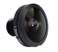 China 185 Degree Panoramic Surveillance Lens With IR Correction For Wide Angle Security Monitoring for sale