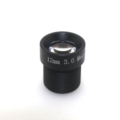 China 12mm Lens 3.0 MegaPixel 26.2 Degree MTV M12 x 0.5 Mount Infrared Night Vision Lens For CCTV Security Camera for sale