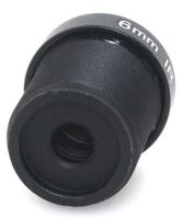 China 6 mm 74 Degree Wide Angle Scanning Projection Lens for Surveillance Monitoring Device for sale